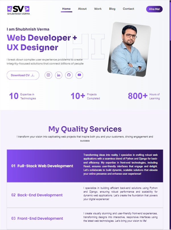 Shubhnish Verma | Portfolio